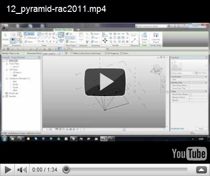 Revit : Back to Basics – Conceptual Masses in Revit 2011